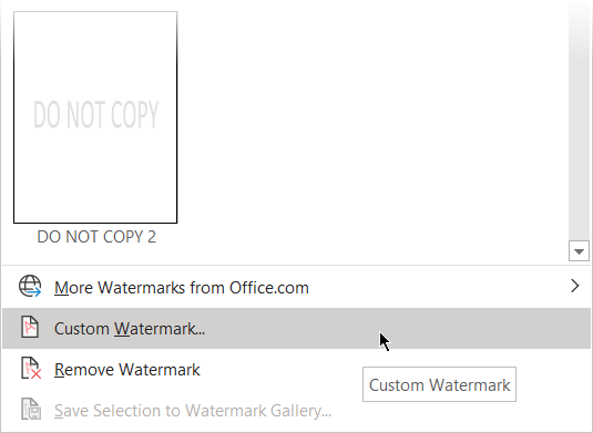 How to Insert a Watermark in Microsoft Word (Or Remove One)