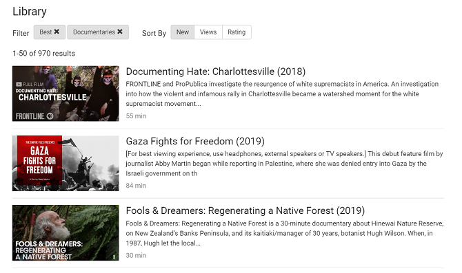 The Best Places to Watch Free Documentaries Online