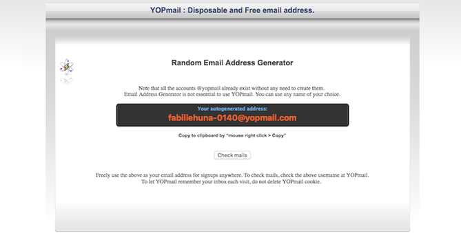 How to Quickly Create Temporary Email Addresses With YOPmail