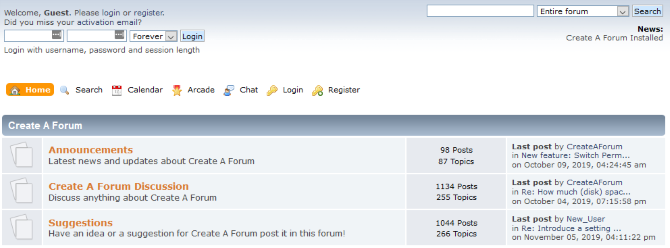 5 Great Sites to Create Your Own Forum