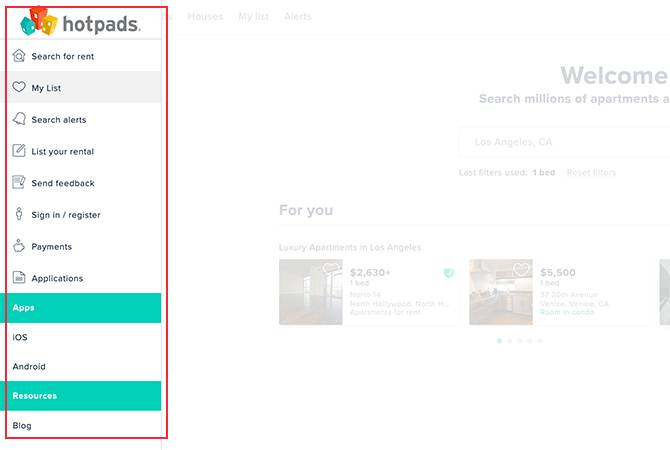 Search for Houses and Apartments to Buy or Rent Using Hotpads