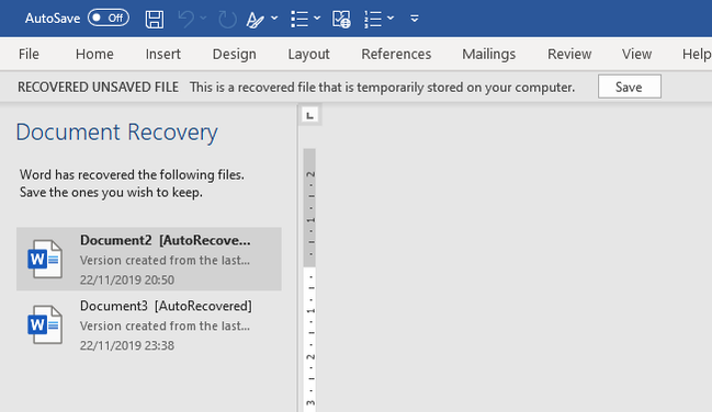 How to Recover an Unsaved Microsoft Word Document in Seconds