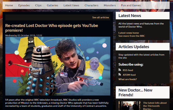 The 22 Best Doctor Who Sites for News, Gifts, and More