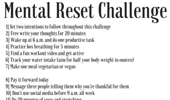 5 Self-Improvement Challenges to Boost Your Mental and Physical Health