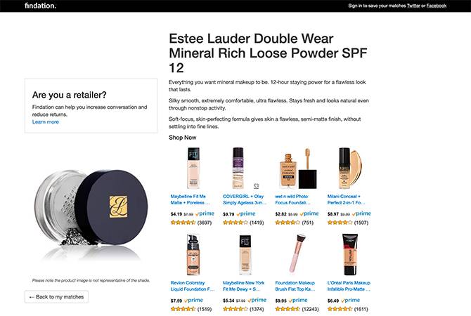 Use Findation to Find the Perfect Shade of Foundation