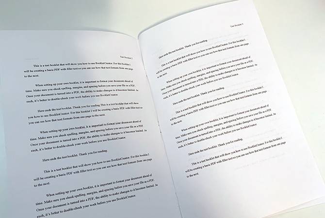 How to Convert PDFs to Printable Booklets Using BookletCreator