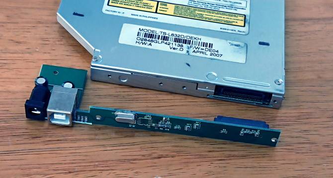 No DVD Drive on Your Tablet or Notebook? Use an Old Laptop Drive Instead!