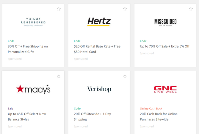 Top 14 Sites for Online Coupons & Promotional Codes