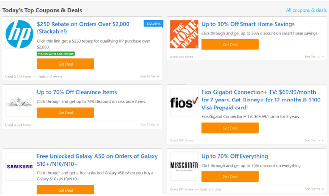 Top 14 Sites for Online Coupons & Promotional Codes