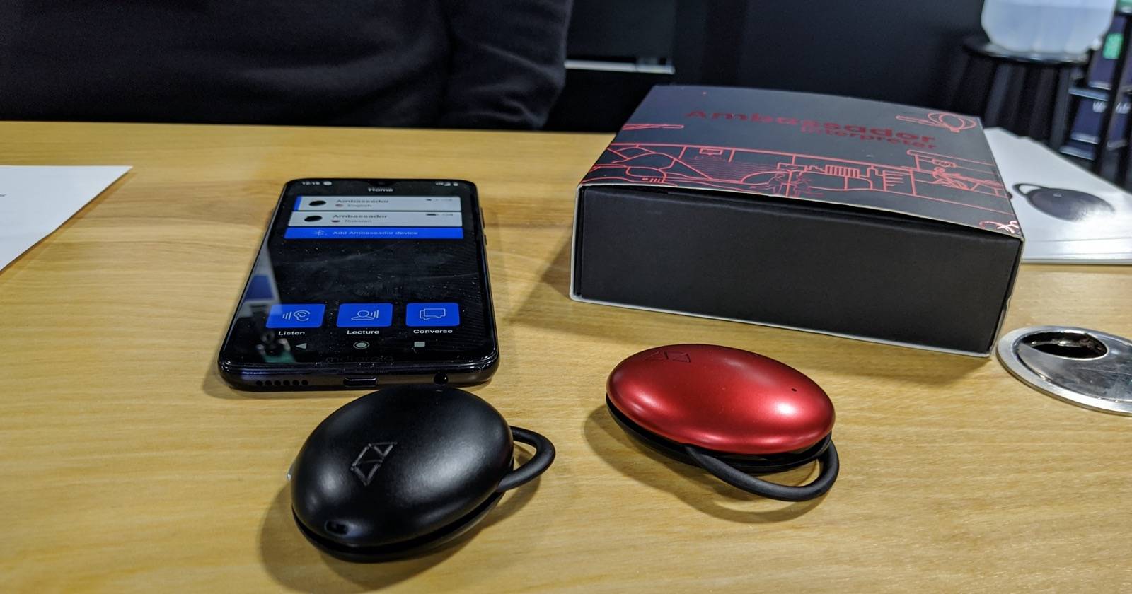 Converse in Any Language With the Ambassador Interpreter From Waverly Labs