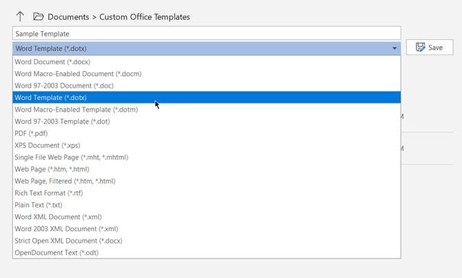 How to Create a Custom Template in Microsoft Word