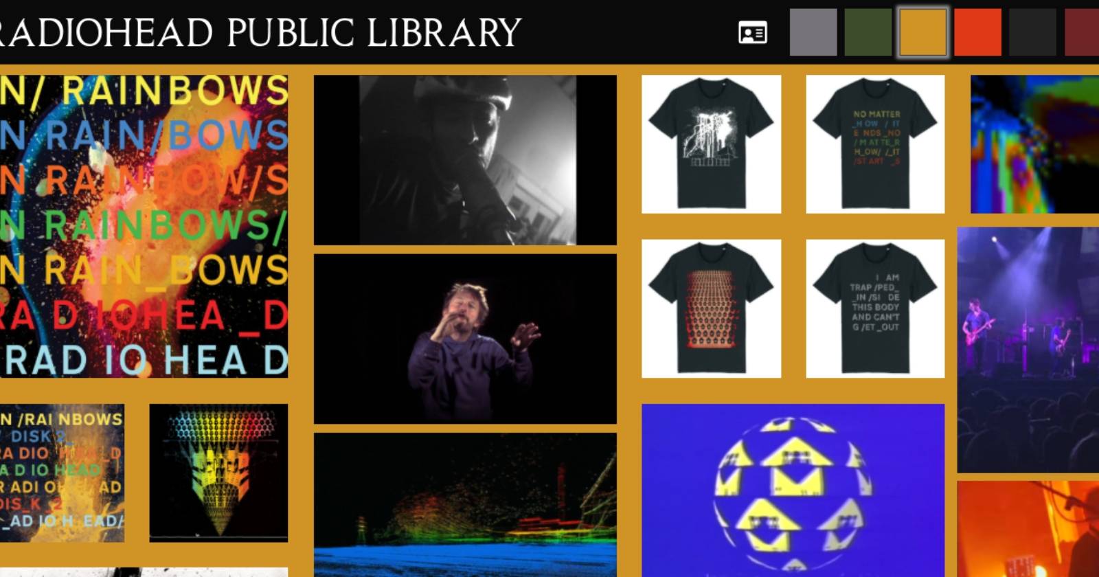 Radiohead Archives Its Music and Art Online