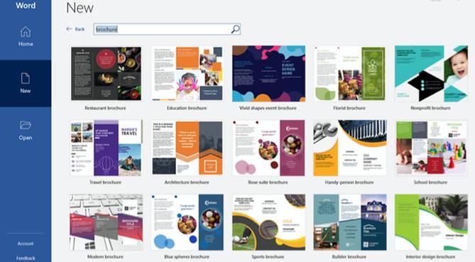 How to Make a Brochure or Pamphlet With Word Templates