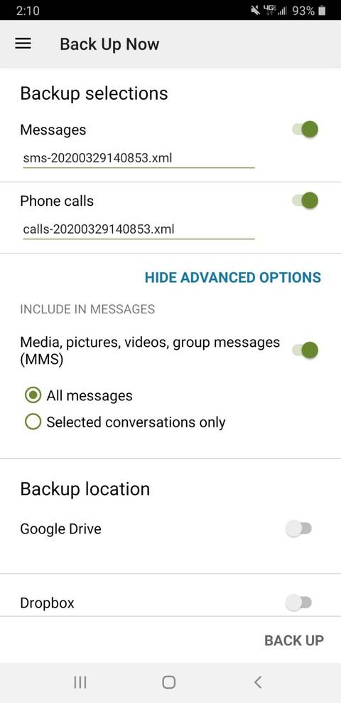 How to Back Up, Restore, and Transfer Text Messages to a New Android Phone