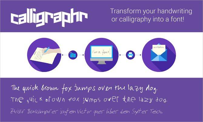 How to Turn Your Handwriting Into a Font