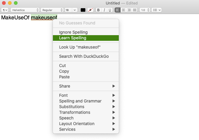 How to Add and Remove Words in Your Mac's Built-In Dictionary