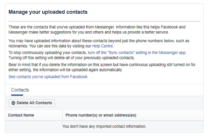 How to Upload and Delete Phone Contacts on Facebook