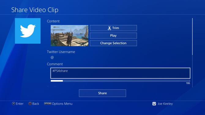 How to Record and Share PS4 Gameplay Videos