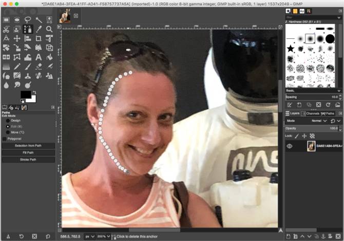 How to Put Your Face on a Different Body Using GIMP
