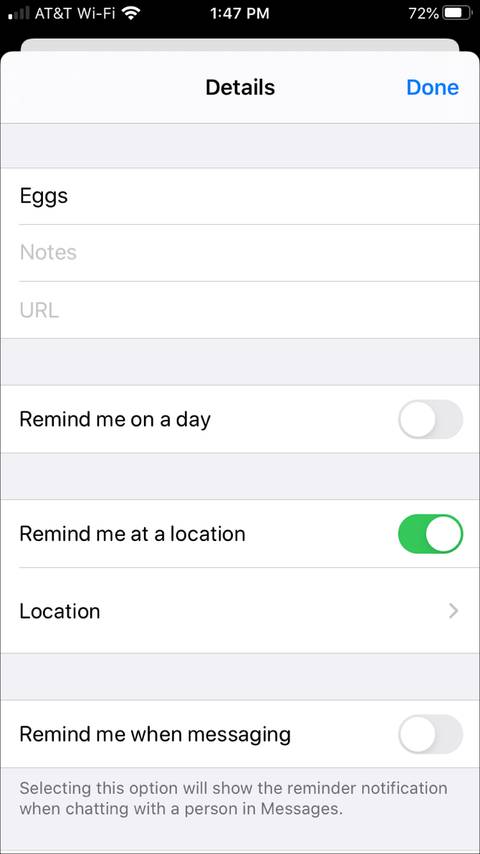 How to Set Up Location Alerts in iPhone Reminders