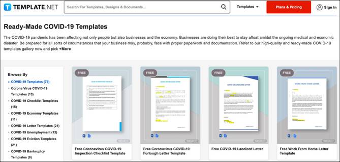 7 Websites and Sources for COVID-19 Templates and Tools