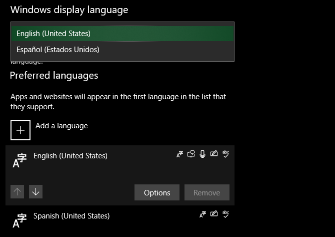 How to Change the System Language in Windows 10