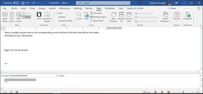 How to Add and Format Footnotes and Endnotes in Microsoft Word