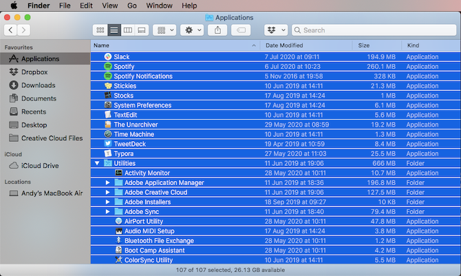 4 Ways to Generate a List of Installed Apps on Your Mac