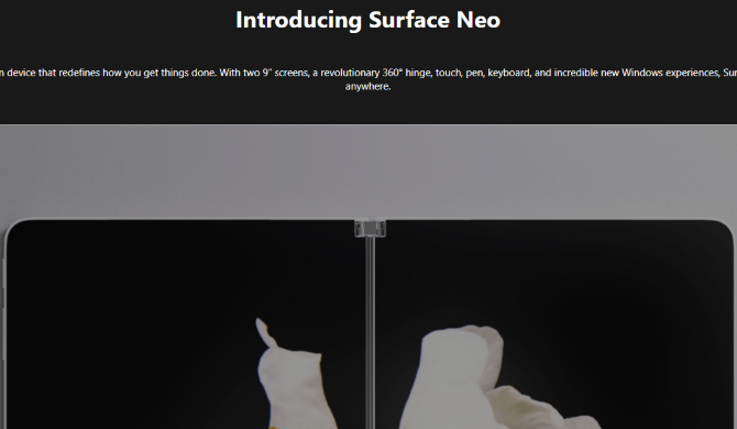 The Microsoft Surface Neo Has Been Delayed