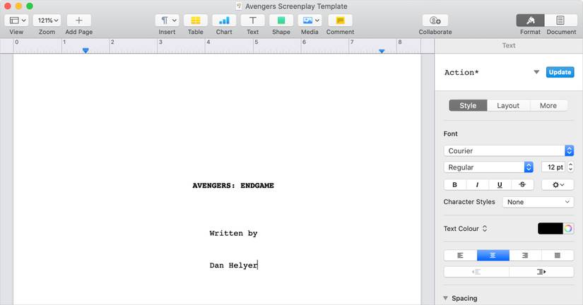 How to Format a Screenplay