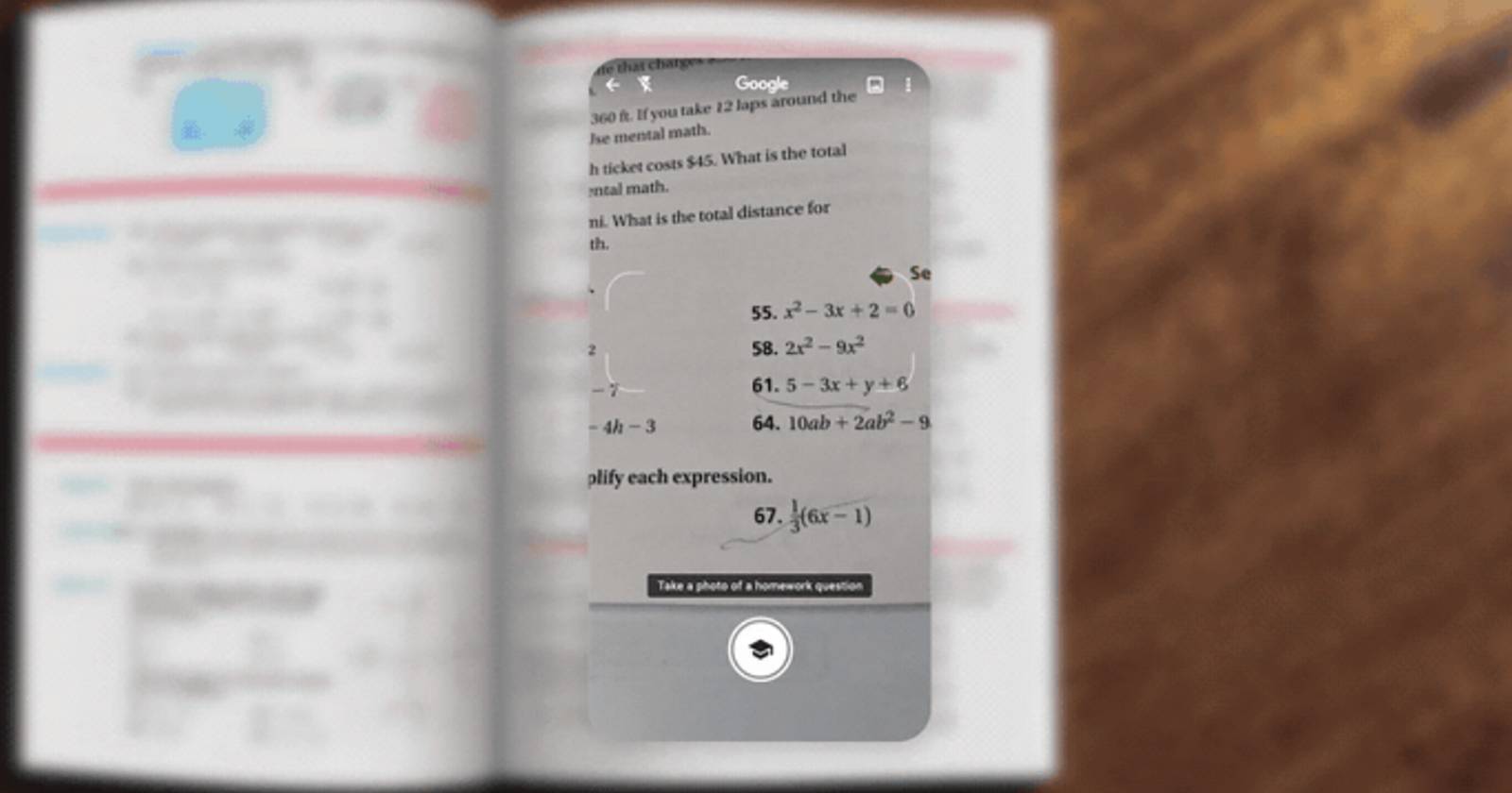 Google Lens Can Now Help With Math and Science Problems