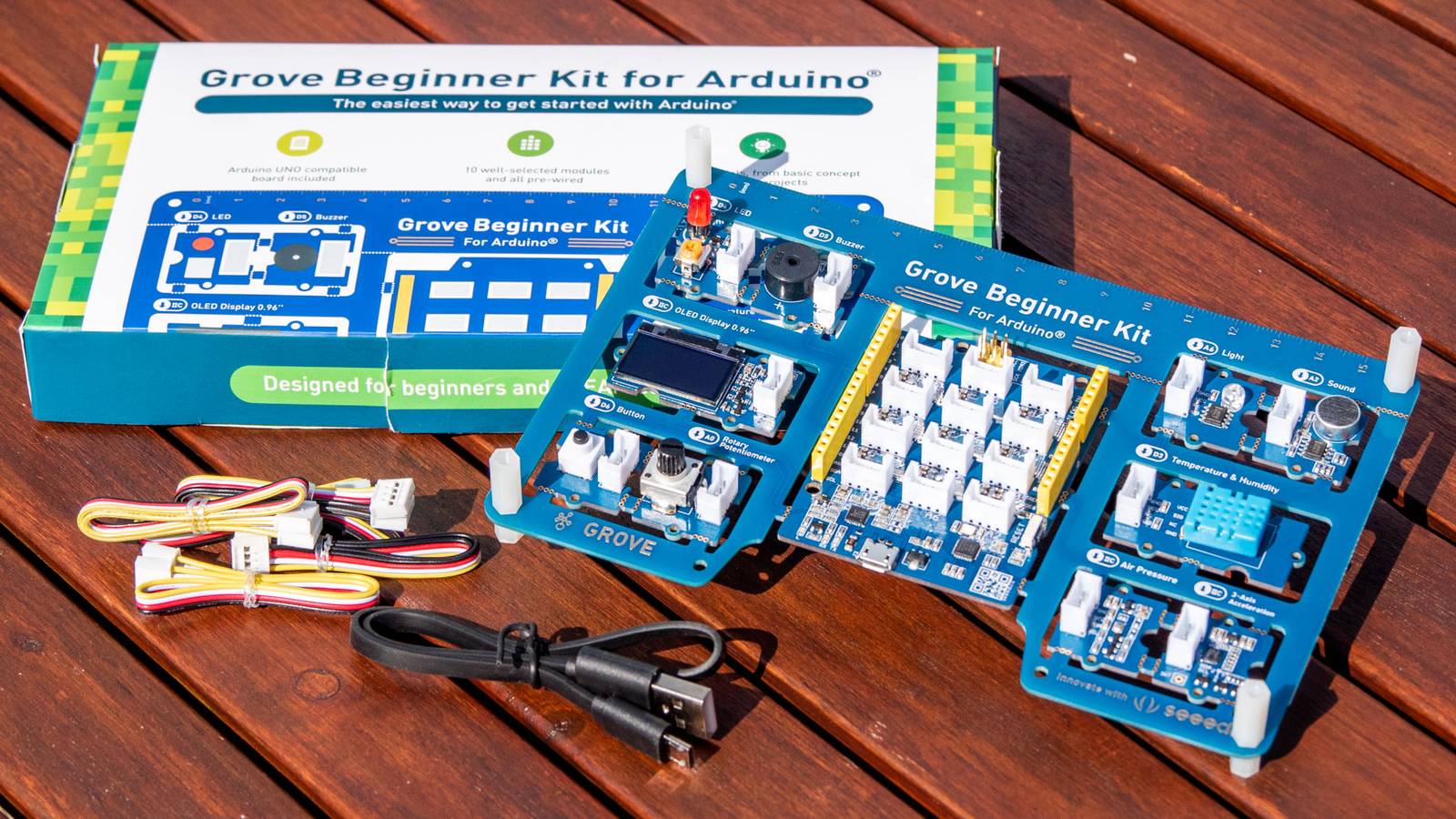 Grove Beginner Kit for Arduino Review: The Best Arduino Starter Kit Yet