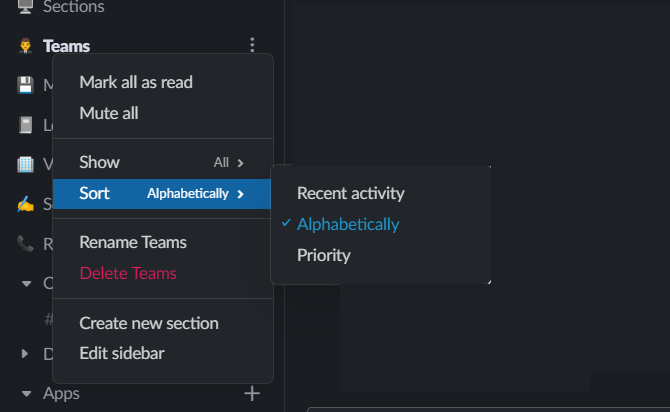 How to Organize the Slack Sidebar
