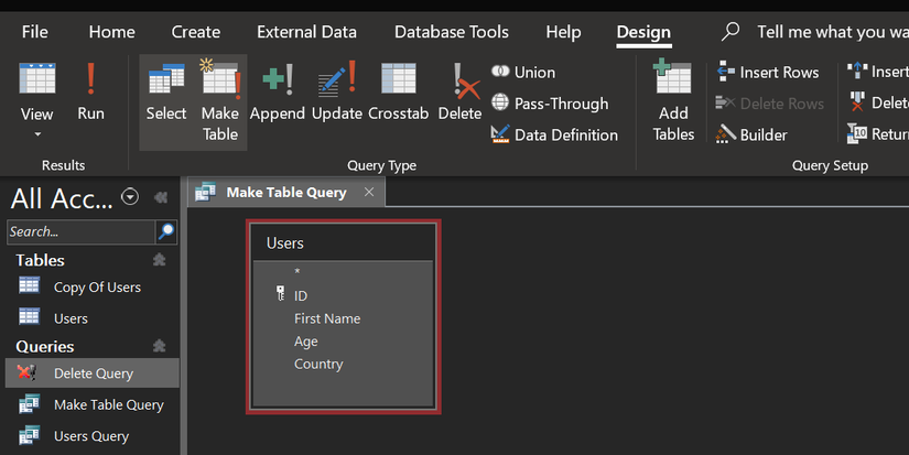 How to Run a Query in Microsoft Access