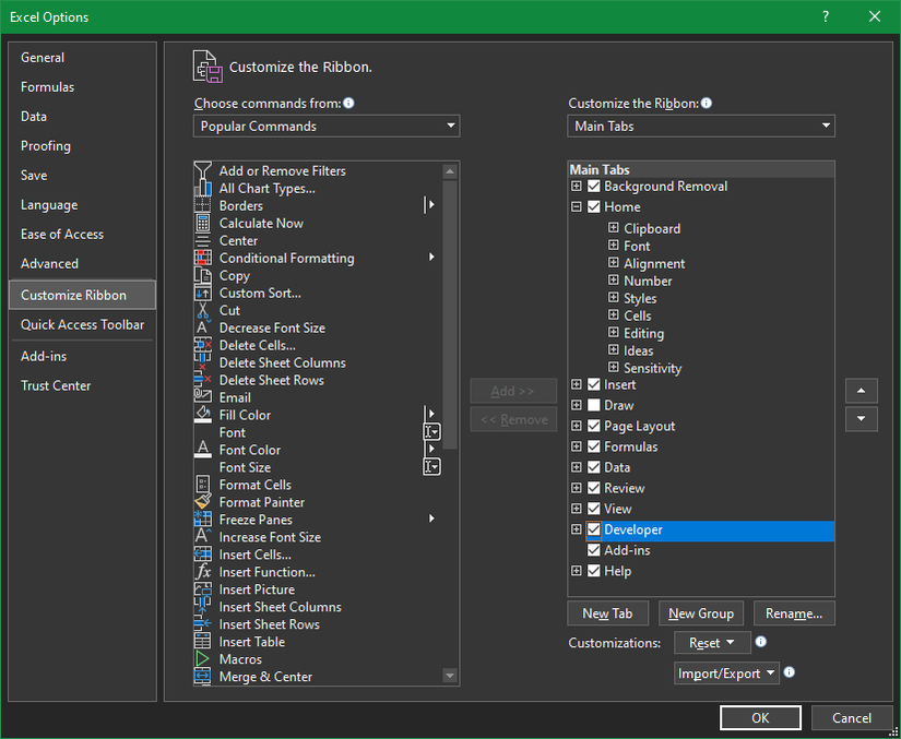 How to Create Custom Keyboard Shortcuts in Microsoft Excel
