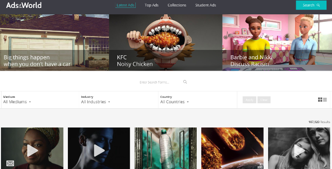 6 Websites to Watch the Best TV Commercials and Print Ads of All Time