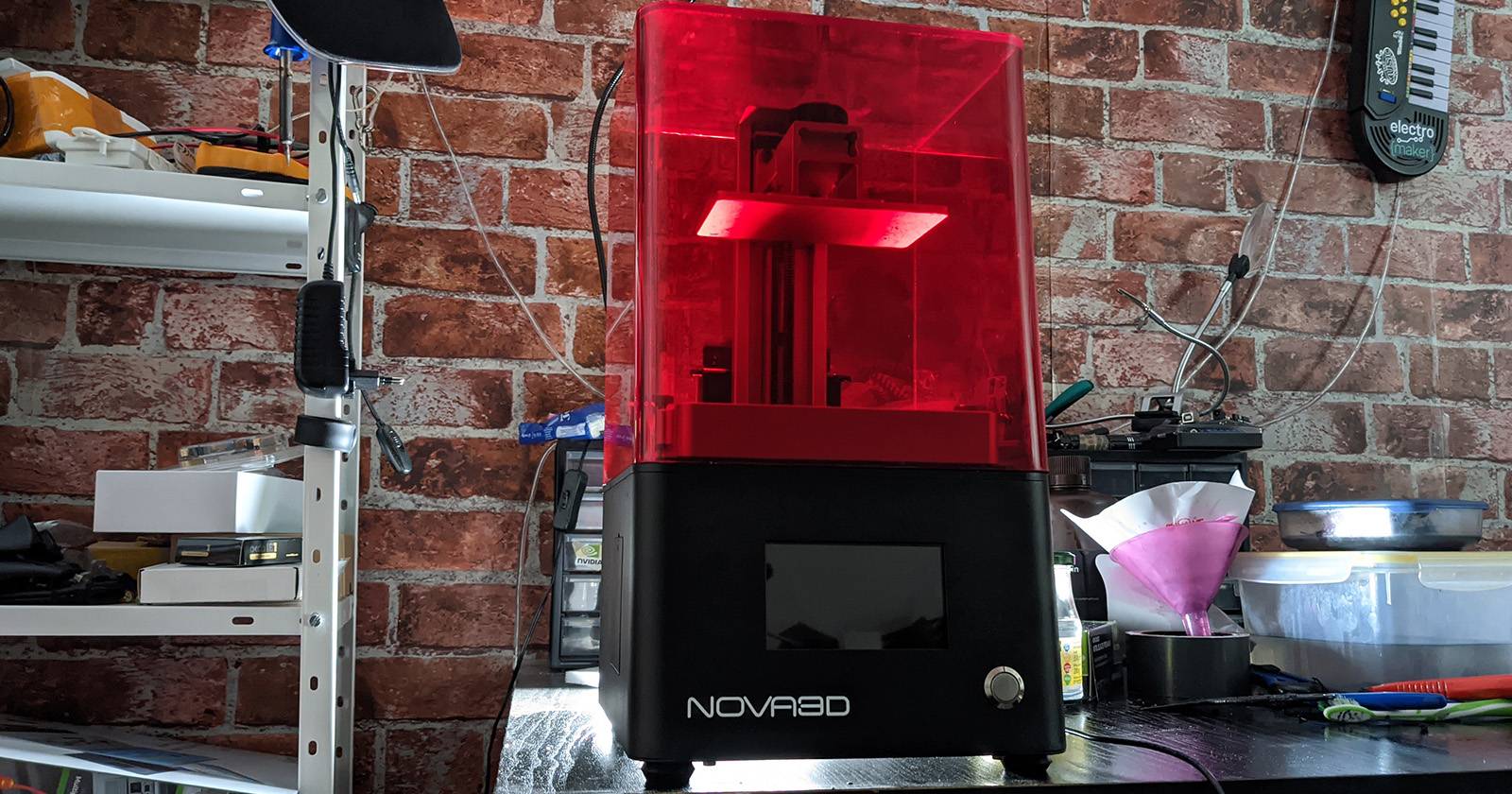 Nova3d Bene4 Mono: A Stunning Resin Printer Let Down by Proprietary Software