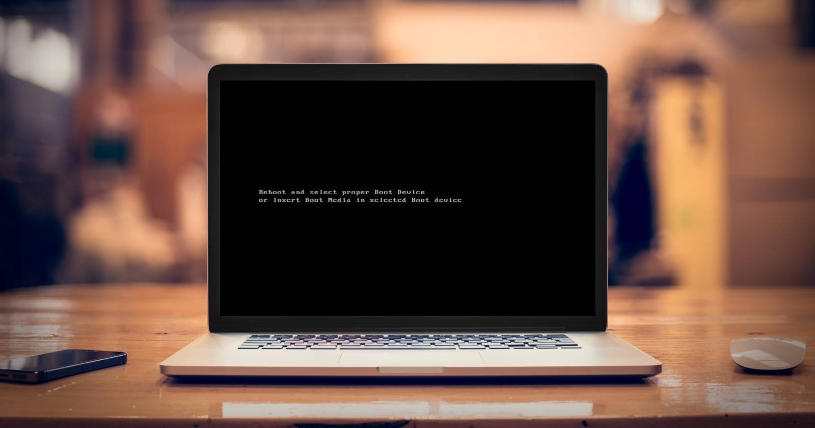 Fix the Reboot and Select Proper Boot Device Error in Windows