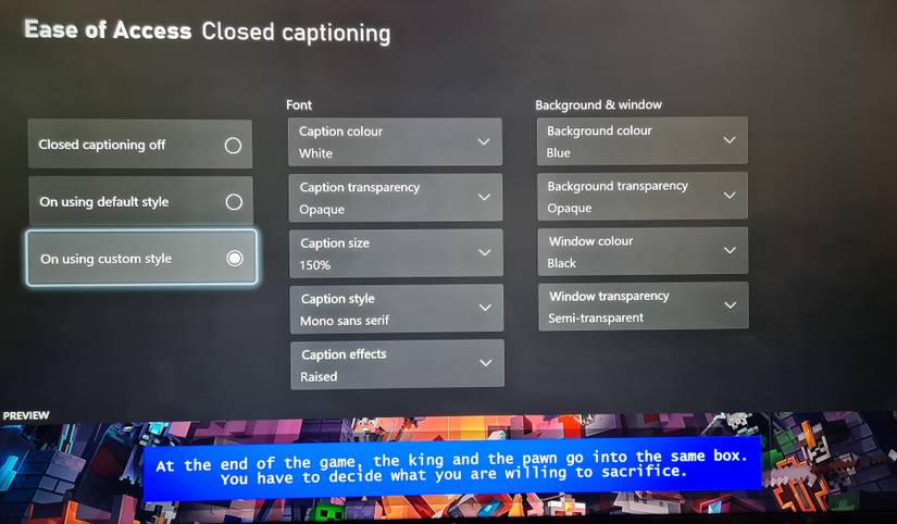 How to Enable Closed Captions on an Xbox Series X