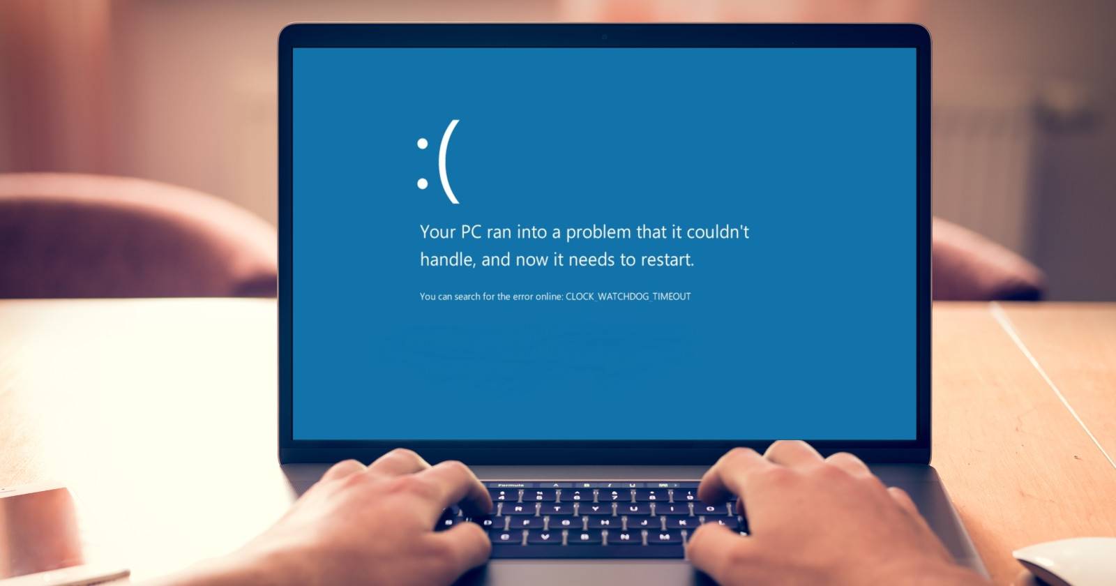 How to Fix the Clock Watchdog Timeout Error in Windows