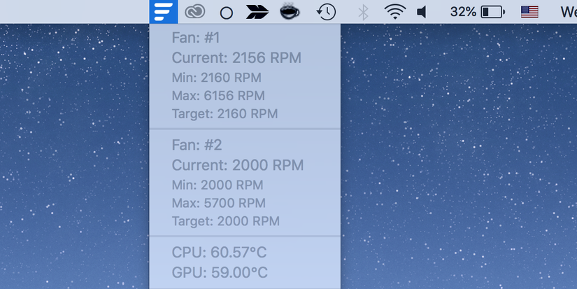 How to View CPU Temp and Fan Speeds on Mac