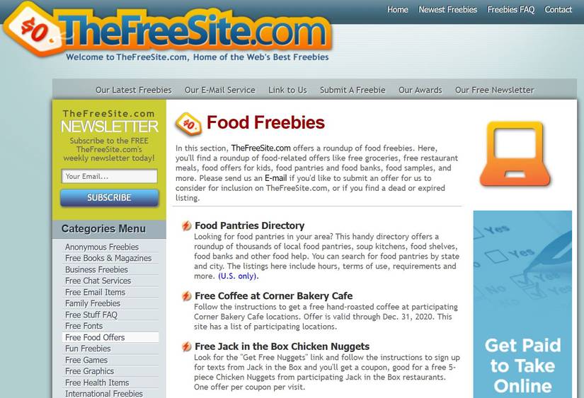 The 7 Best Websites for Scoring Free Stuff Online
