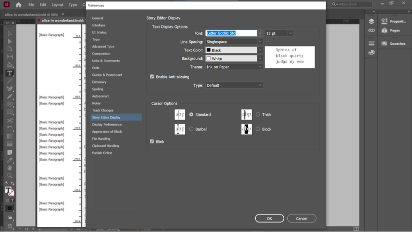 How to Use the Adobe InDesign Story Editor