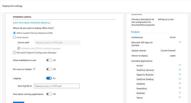 Customize Your Office Installation With the Office Deployment Tool