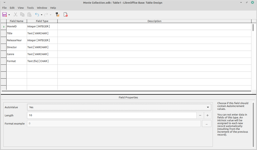 How to Set Up a New Database With LibreOffice Base