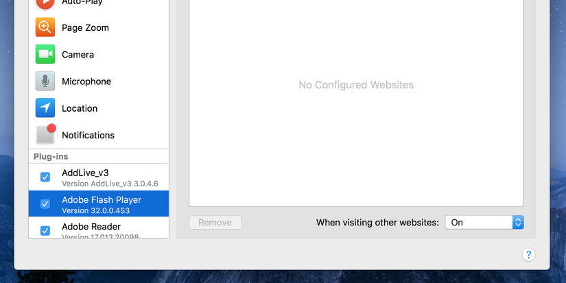How to Unblock Adobe Flash Player on a Mac