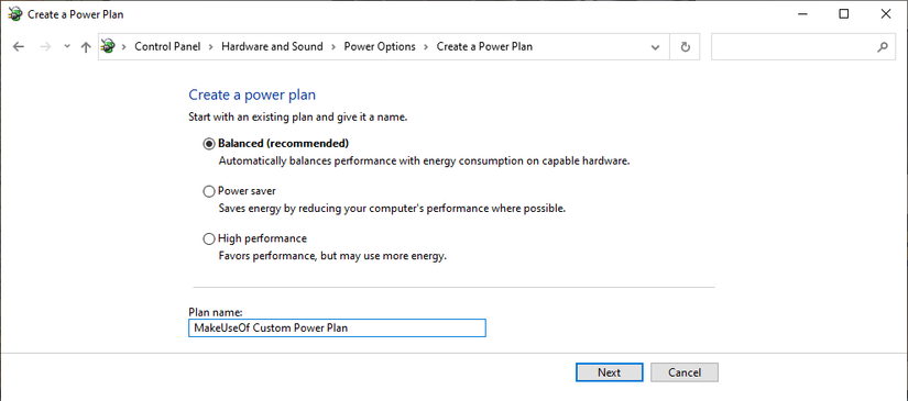 How to Extend Laptop Battery Life With Custom Windows Power Plans