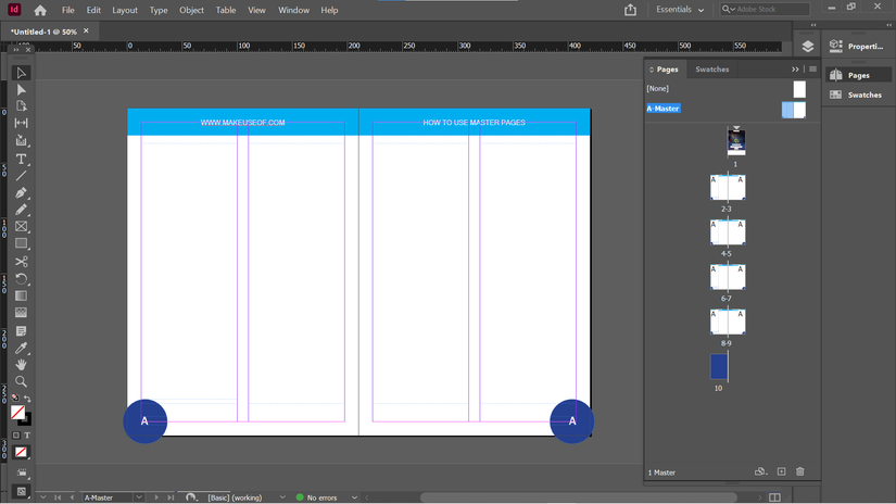 How to Use Adobe InDesign Master Pages to Streamline Your Workflow