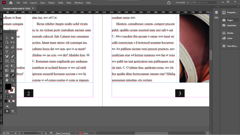 How to Add Numbers in Adobe InDesign