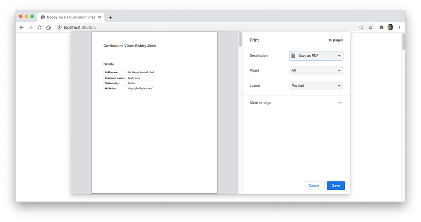 Using CSS to Format Documents for Printing